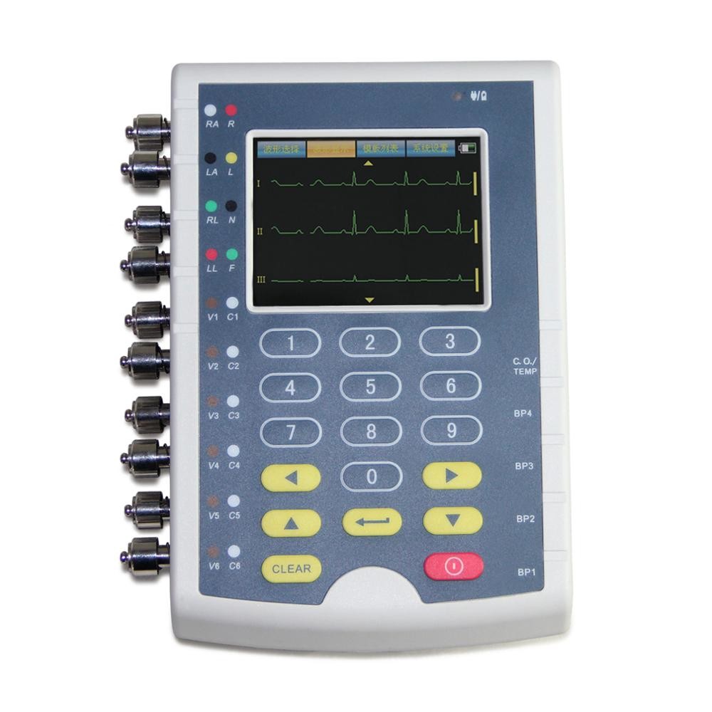 CE Multifunctional 12 Lead Ecg Simulator Electronic Medical Equipment ...